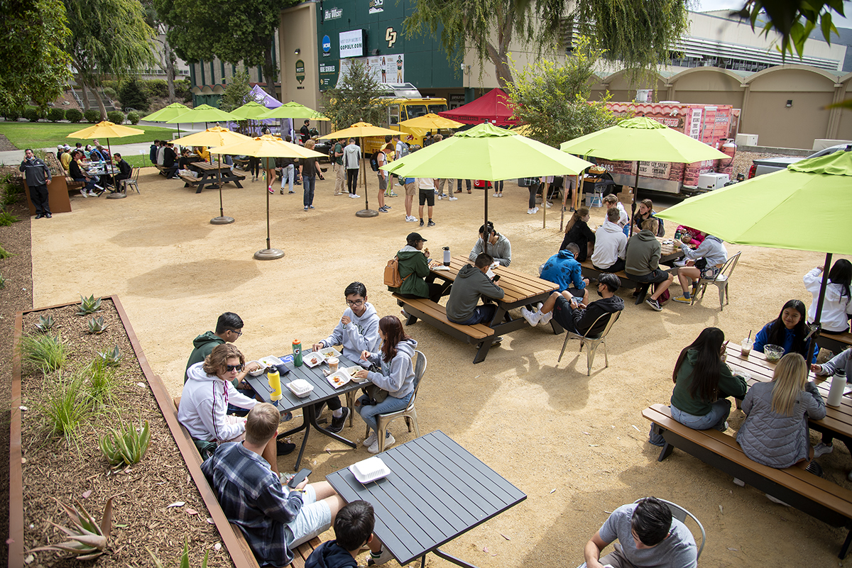 Food truck ‘villages’ debut on Cal Poly’s campus - Cal Poly Partners